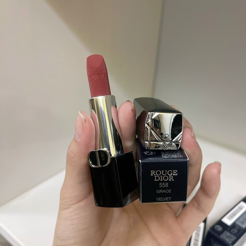 558 Dior Dior Pink Dried Rose Dior Addict Lipstick - Full Box | Shopee ...