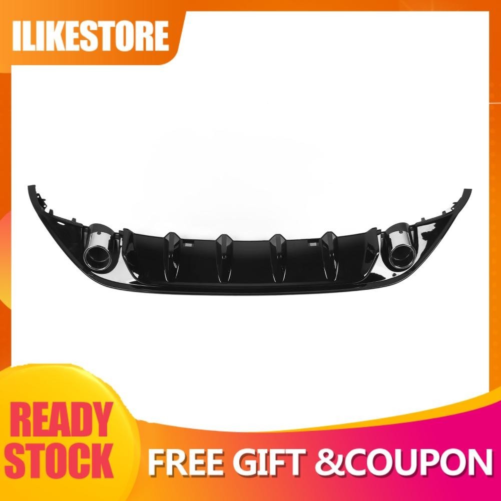 Ilikestore Gloss Black TCR Rear Bumper Diffuser Valance Kits for MK7 ...