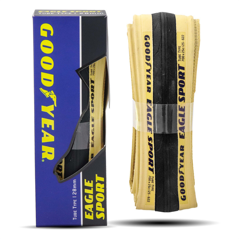 Goodyear EAGLE Sport Road Yellow Tire700x25/28c Black-yellow Folding ...