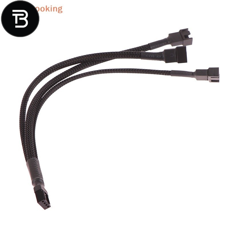 TB [LargeLooking] PWM Fan Splitter 4pin Adapter Cable Computer CPU Fan ...