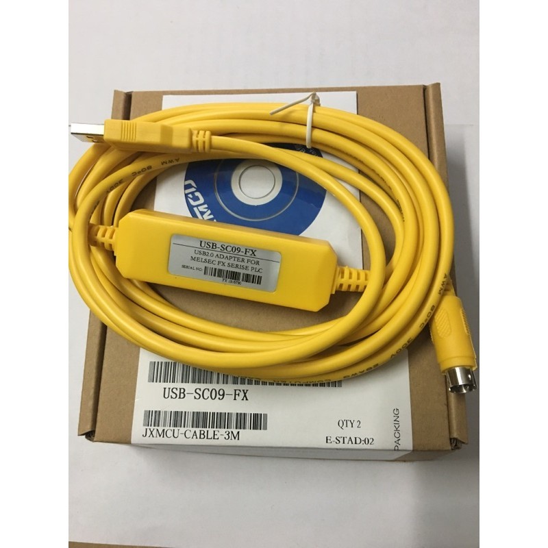 Second Generation Yellow Programming Cable, Mitsubishi PLC Programming ...