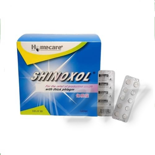 Shinoxol tablet 30MG 50x10's (EXP:10/2025) (Cough/ Phlegm/ Ubat Batuk ...