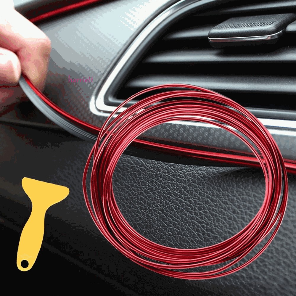 HARRIETT Car Decorative Strip PVC Exterior Moulding Trim Cars Interior ...