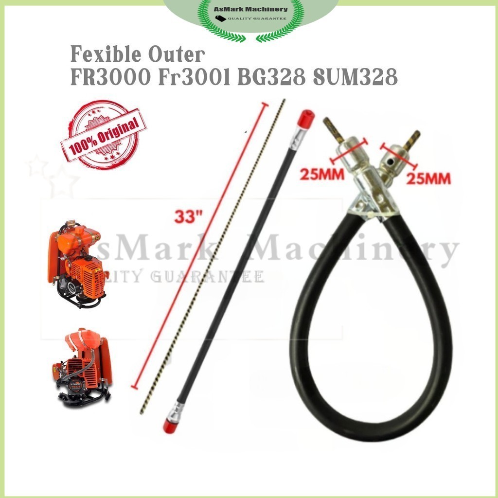 Mesin Rumput Fexible Outer With (shaft 33”inch) Kasei BG328A Pro338 ...