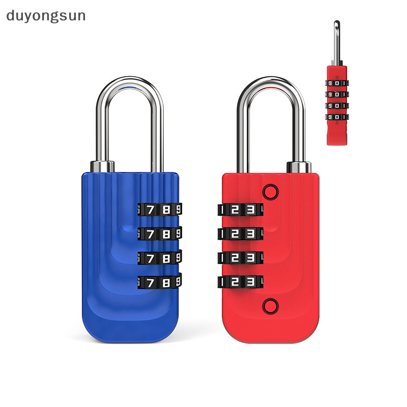 (duyongsun) Luggage Travel Digit Number Code Light Wavy Baking Paint ...