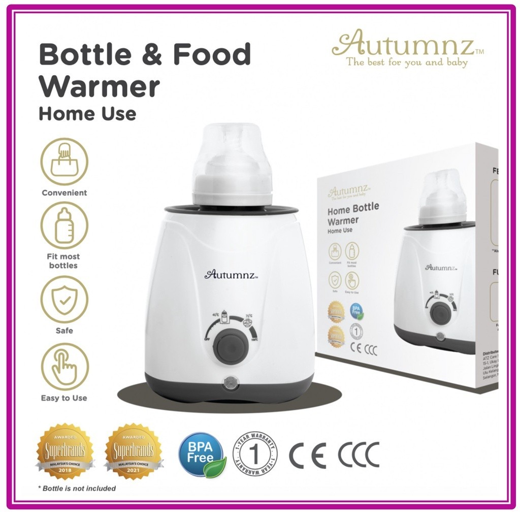 Autumnz Bottle & Food Warmer (Home Use Warmer | SIRIM Certified ...