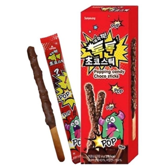 Sunyoung Popping Candy Choco Stick 54 gr | Shopee Malaysia