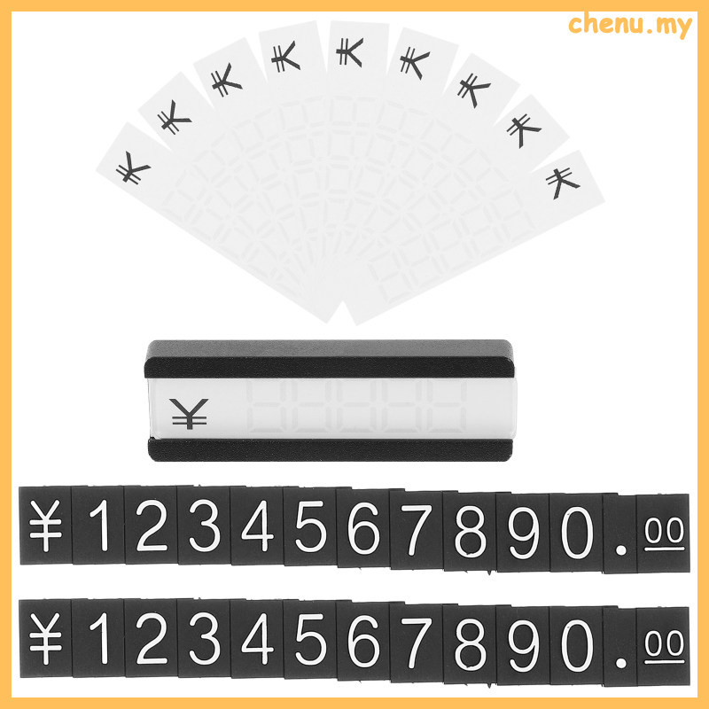 1 Set of Price Tag Cube Small Sale Price Display Tags for Retail Stores ...