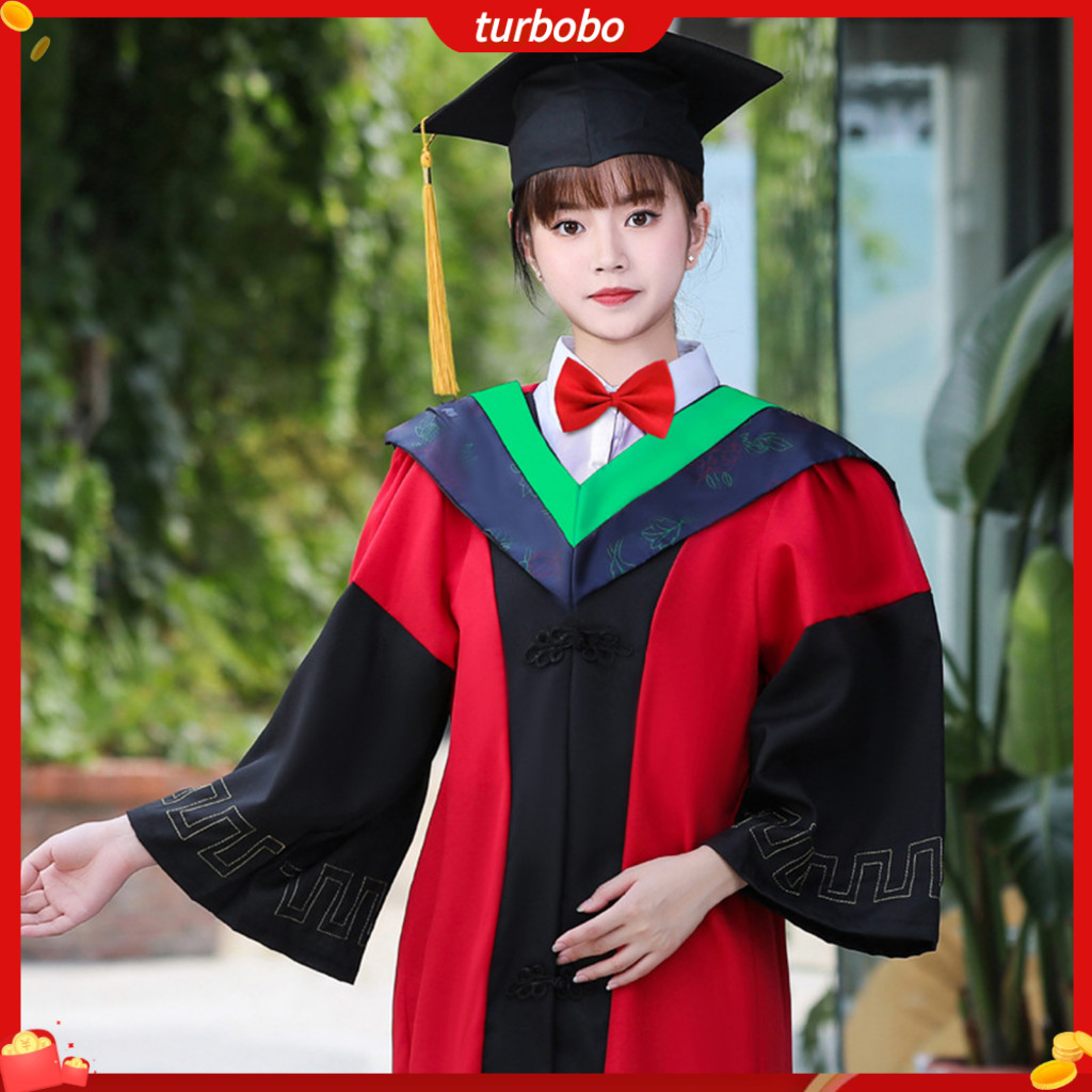turbobo Academic Dress for Graduation Ribbon Color-coded Academic Dress ...