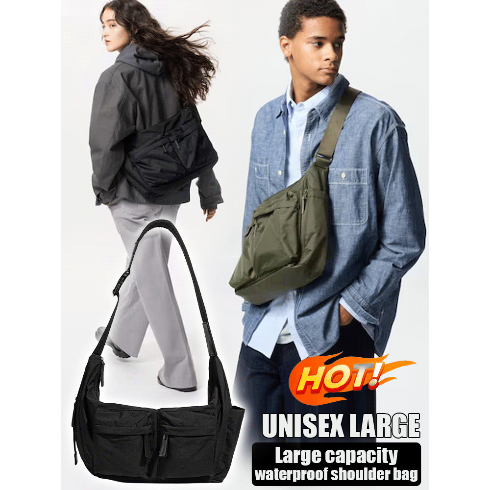 Simple Atmosphere backpack body bag Multizippered pockets Utility ...