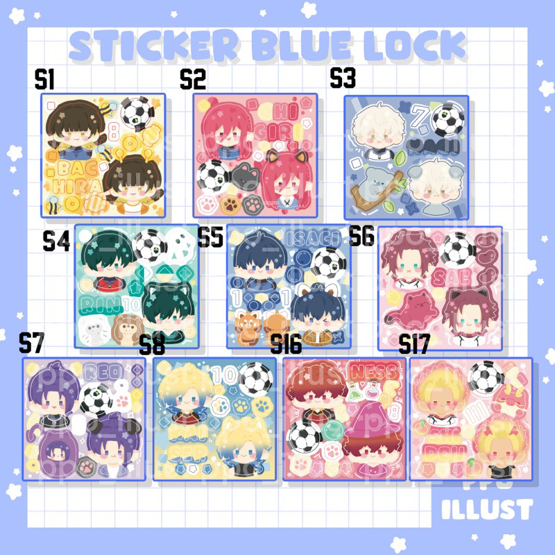 Ppo | Decorative Blue Lock Sticker | Shopee Malaysia