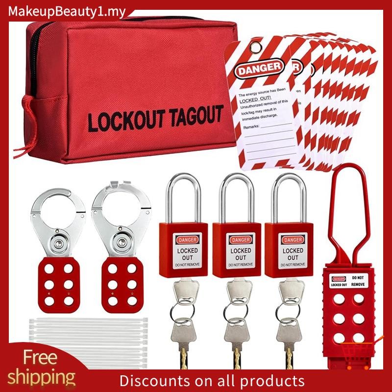 [In Stock]Lockout Tagout Kit,Lock Out Tag Out Kits Electrical,Lock Out ...