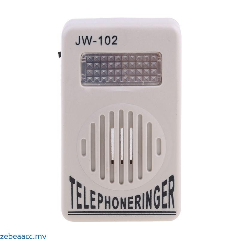 zebeaacc Telephone Ring Speaker Bell Ring Speaker Strobe Light Flasher ...