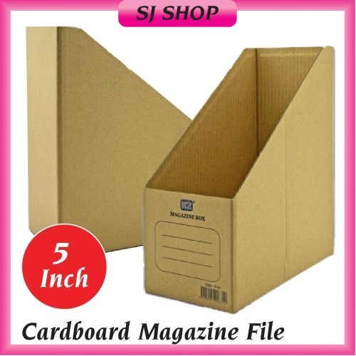 Corrugated Magazine Box File | Cardboard Magazine Box Holder | Fail ...