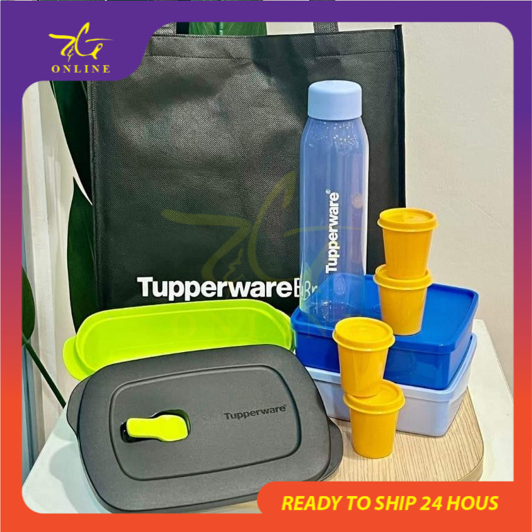 Tupperware New Baru Series Gift Executive Eco Set 750ml Bottle 1L ...