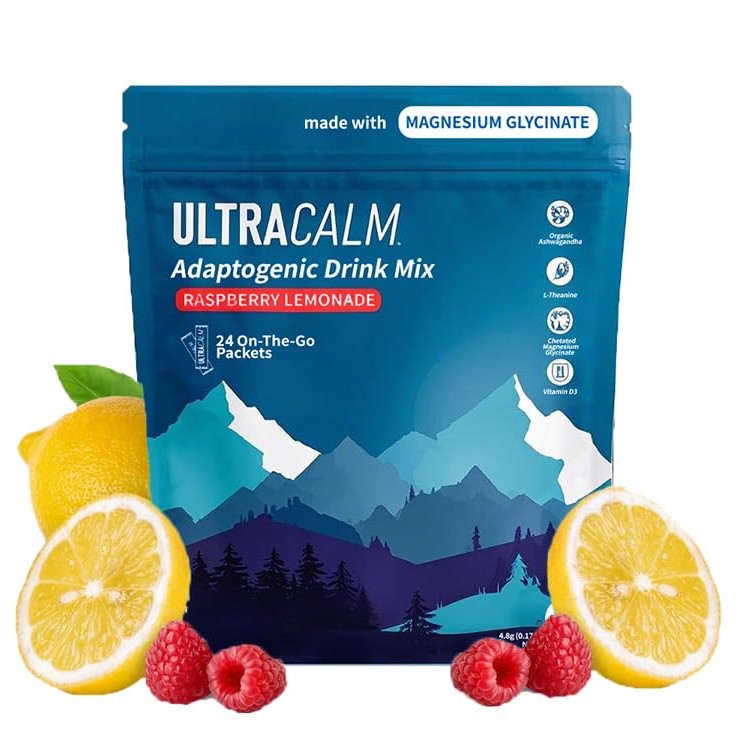 Ultra calm Powdered Drink, Cortisol Drink Mix, Calm Magnesium Powder, L ...