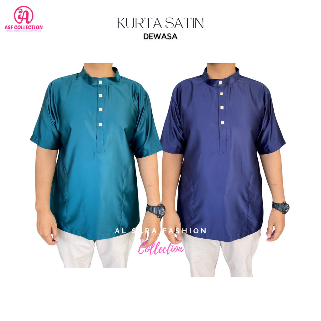 KURTA SATIN RAYA 2024/KURTA RAYA LENGAN PENDEK/KURTA MURAH/KURTA SATIN ...