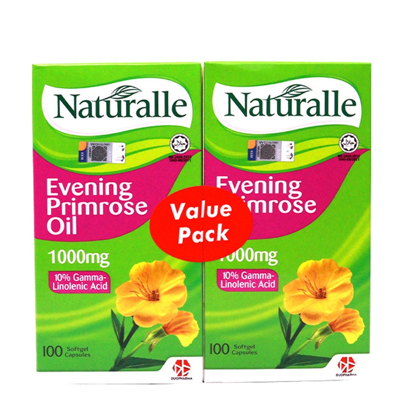 Naturalle Evening Primrose 1000mg Value Pack (100's x2) | Shopee Malaysia