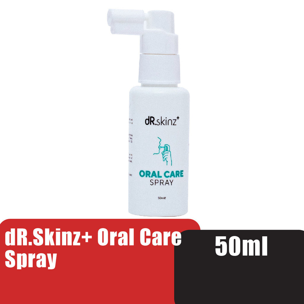 Dr. Skinz+ Oral Care Mouth Spray 50ml - for Ulcer Spray, Sore Throat ...