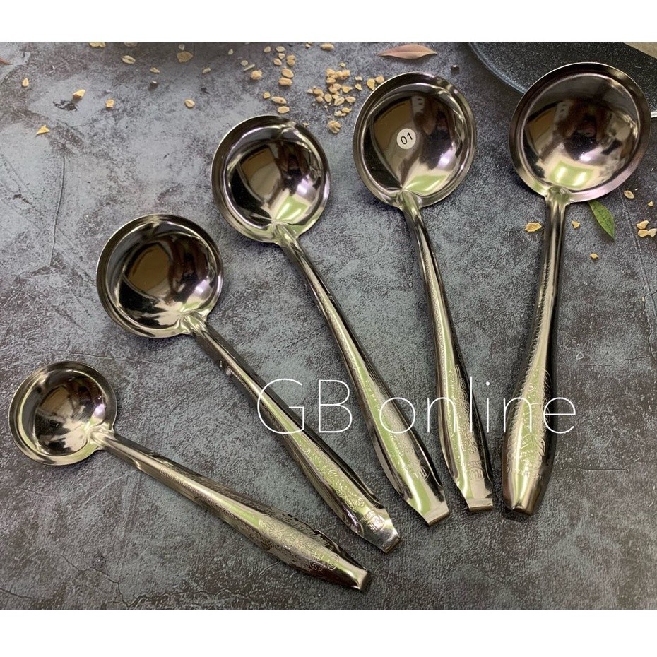 Stainless Steel Ladle / Senduk Stainless Steel Tradisional / Senduk ...