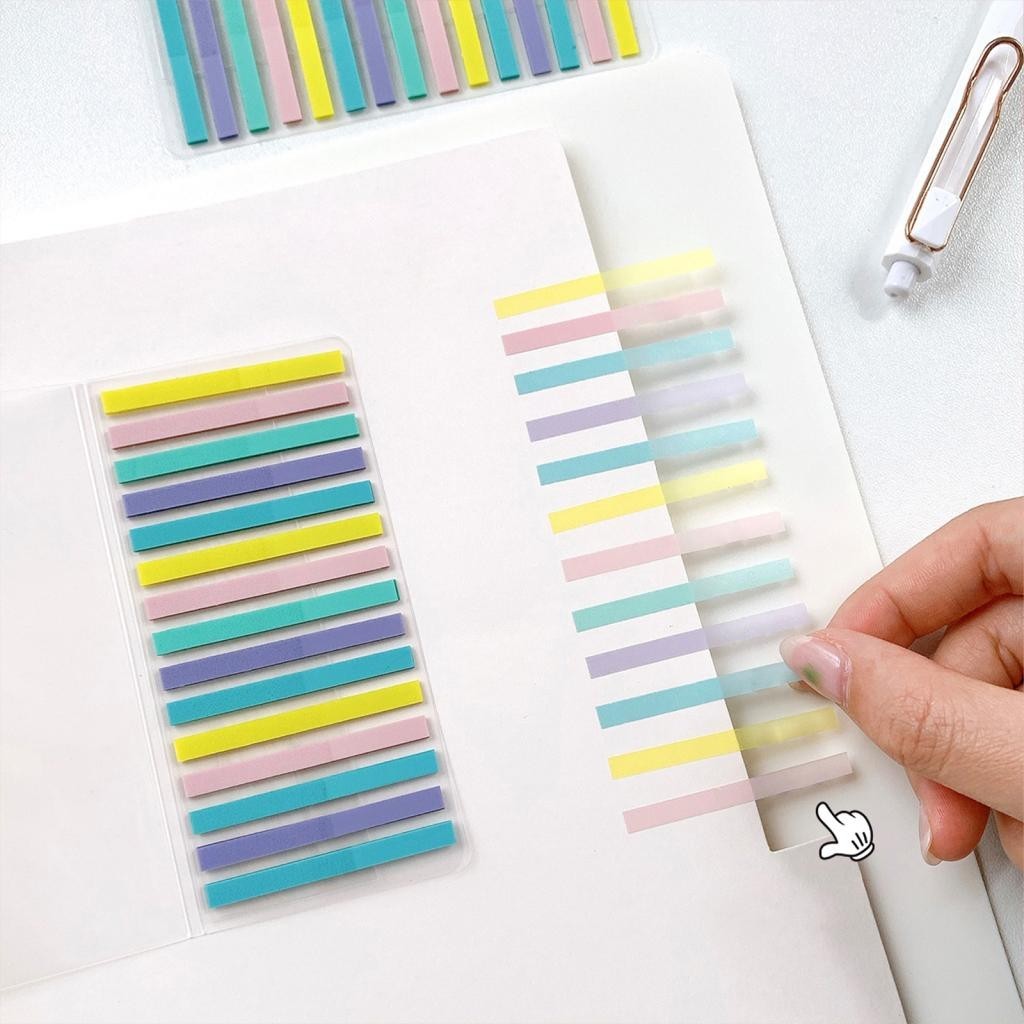 1 copy containing 300 sheets of index tape translucent fluorescent film ...