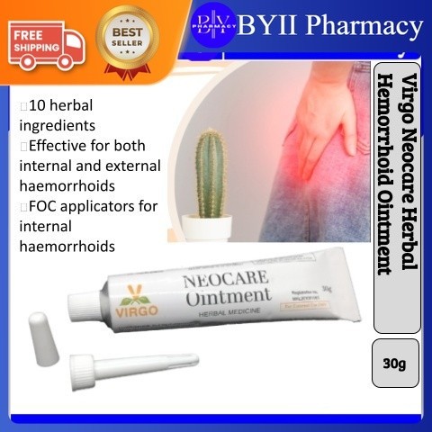 NEOCARE/Neo healer HERBAL OINTMENT 30G Untuk Buasir/ Haemorrhoids (EXP ...