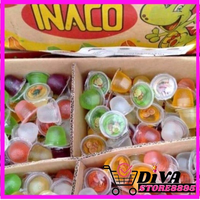 Jely Inaco PACKAGING 1kg (EXP 2025) Jelly Inaco 1kg Kilo Contents ...