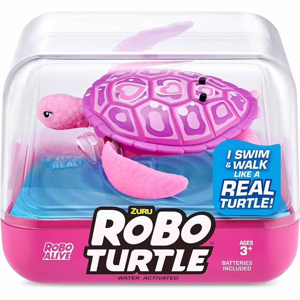Robo Turtle Robotic Swimming Turtle by ZURU 7192 Water Toys Pool Games ...