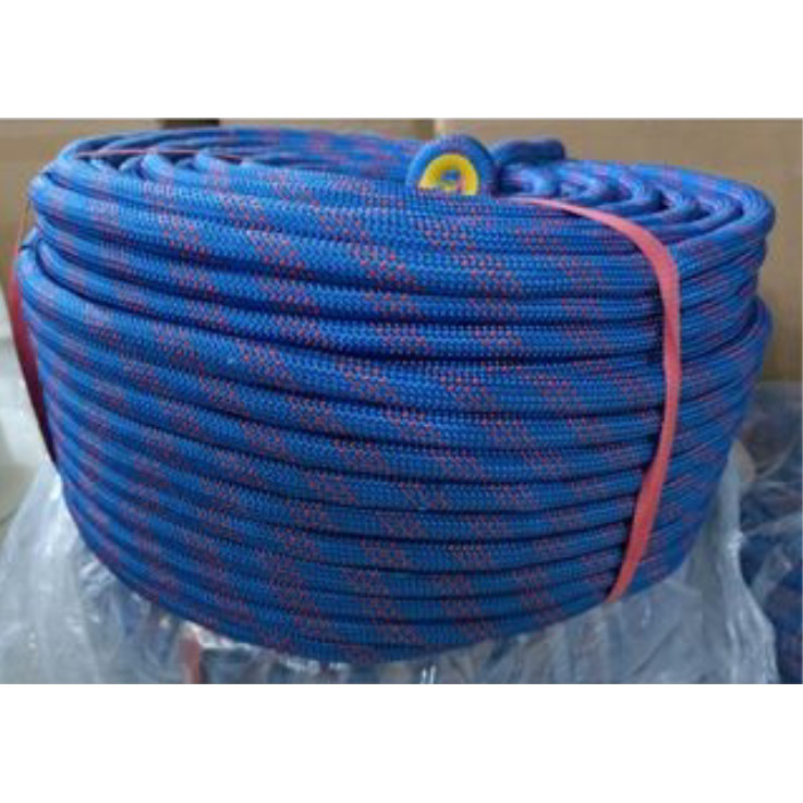 50m*8/10/12/14/16mm climbing rope/static rope/safety rescue rope/fire rope with 2 climbing ...