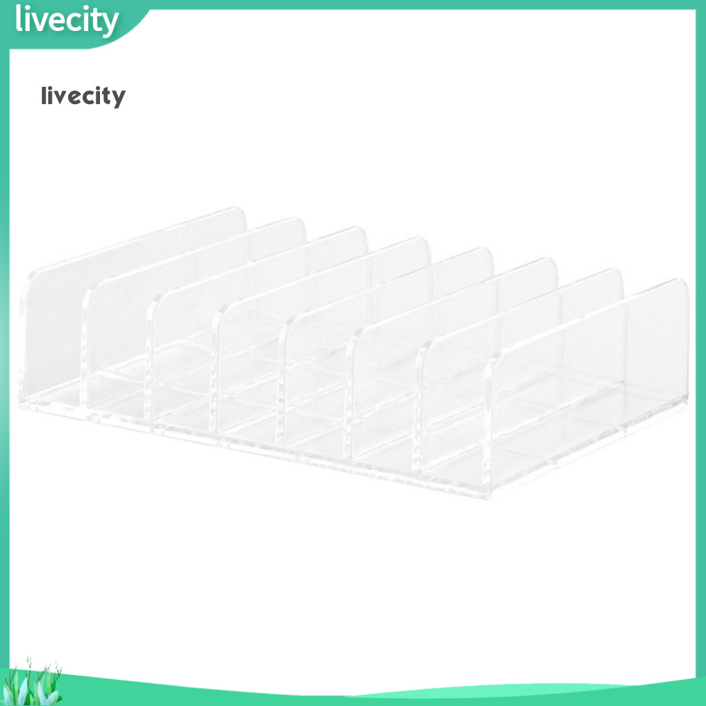 livecity| Storage Rack with Divided Spaces 7 Compartments Storage Rack ...