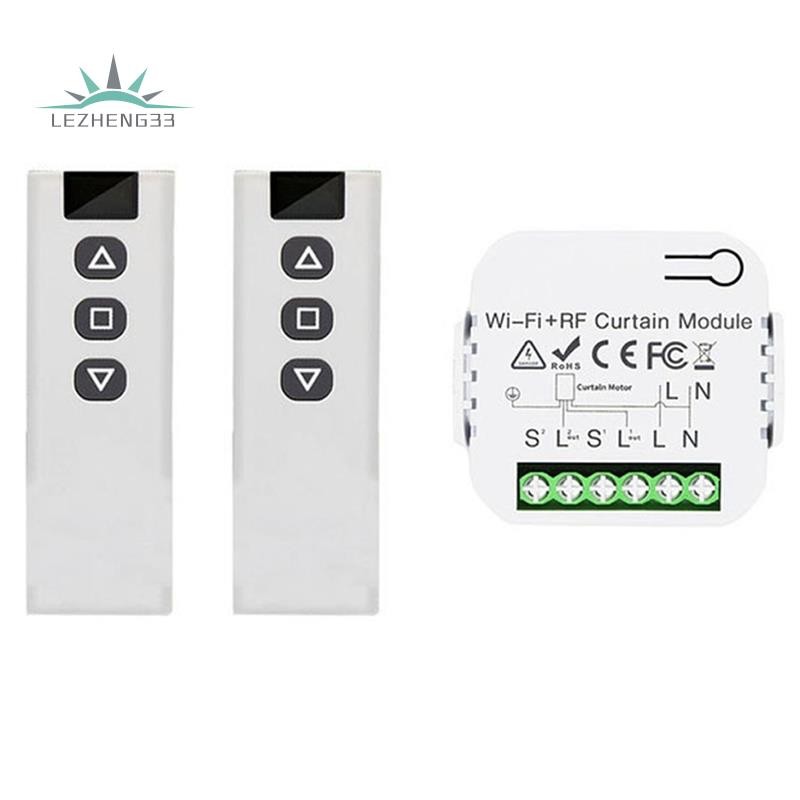 Tuya Smart Life WiFi 433Mhz Blind Curtain Switch with RF Remote for ...
