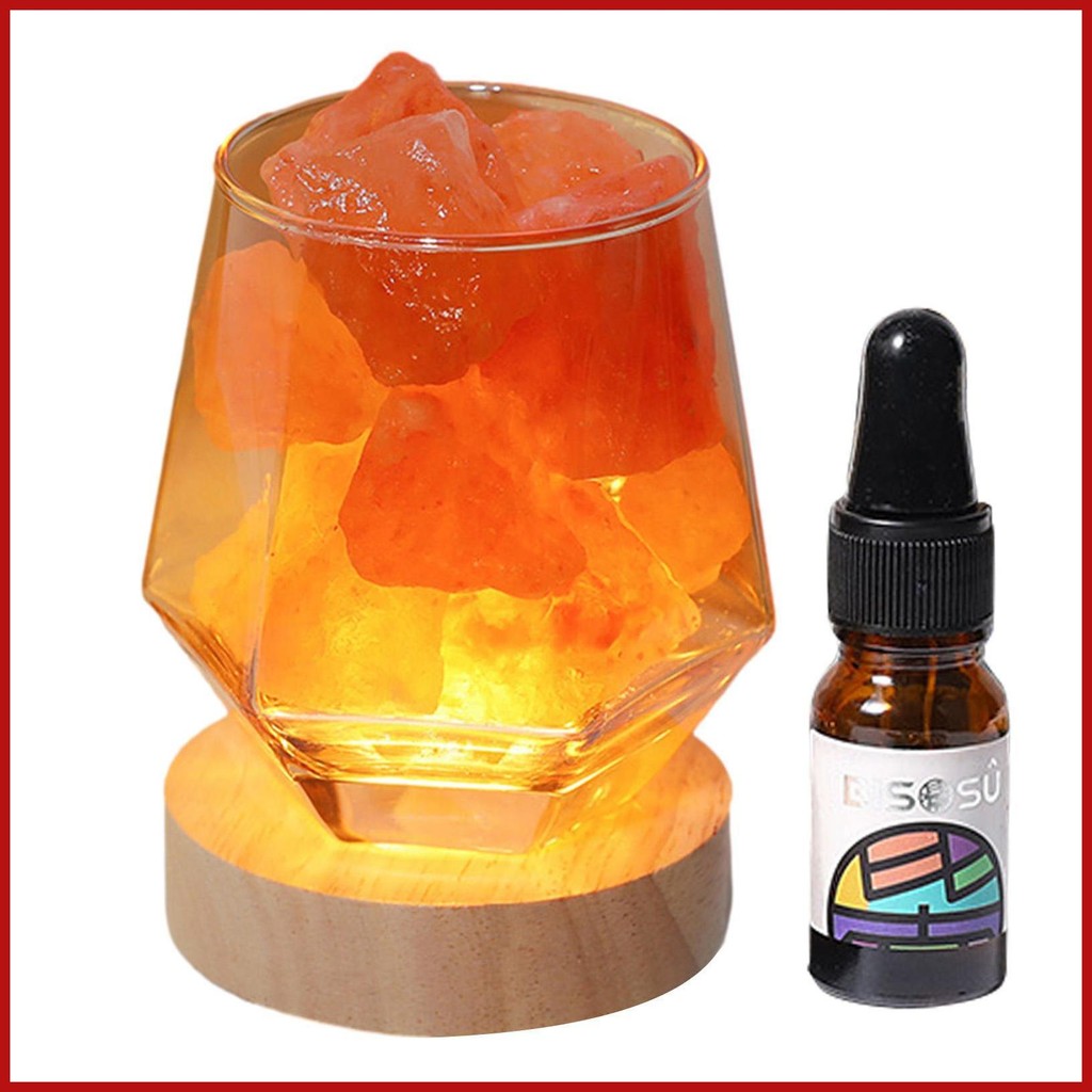 Glass Oil Diffuser Natural Stone Diffuser With 10ml Oil Aesthetic ...