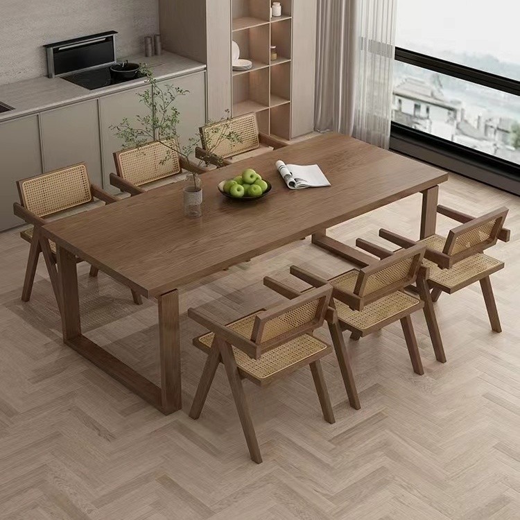 IKEA Mobien Dining Table Original Wood Table Solid Wood Home Desk Ash ...