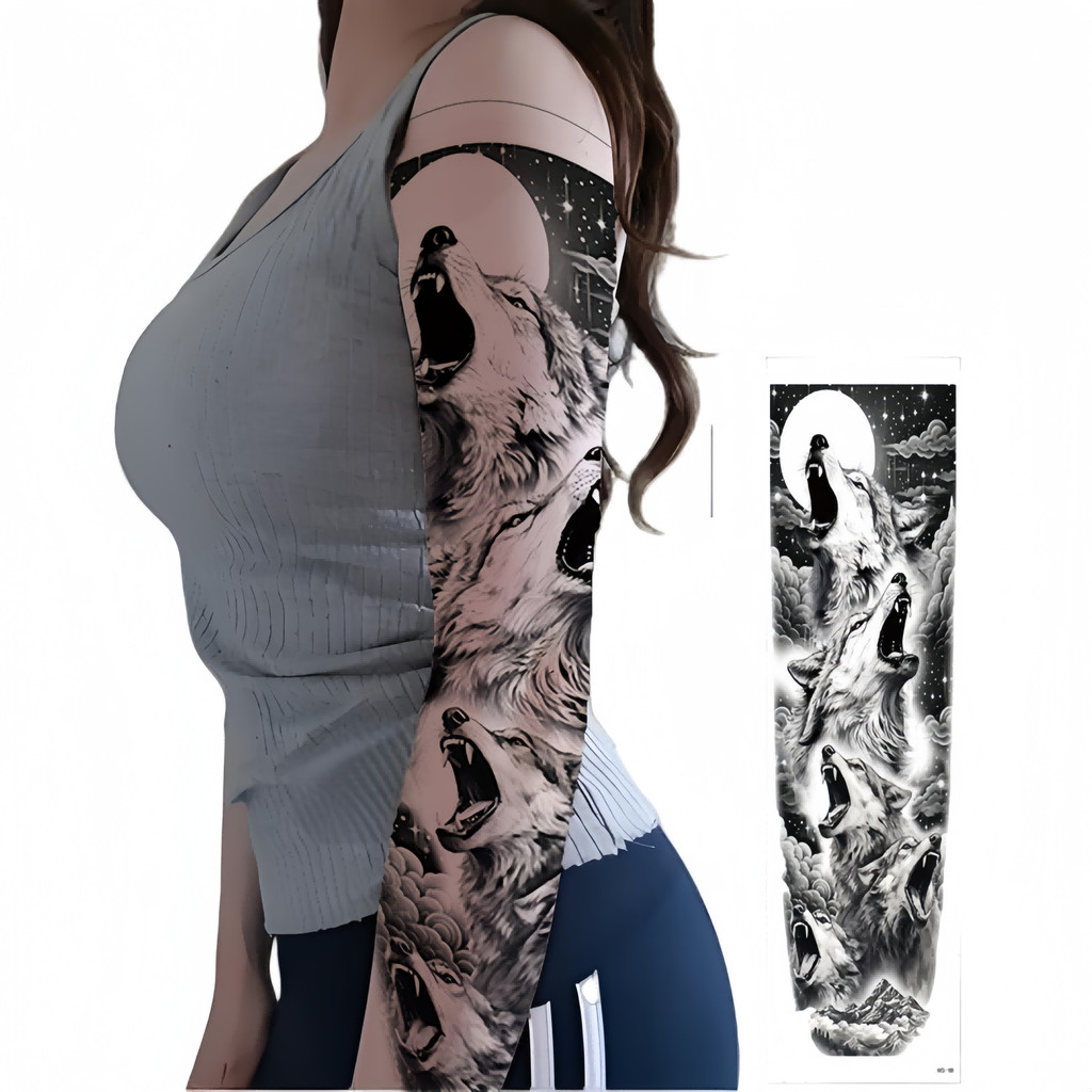 Tattoo Stickers Fashion 3D Tattoo Stickers Trendy Cross-Border Three ...