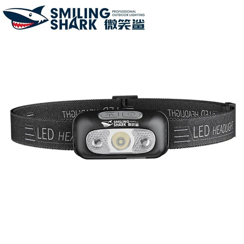 Smiling Shark TD0140 Outdoor Camping Hiking Fishing Led Head Lamp ...