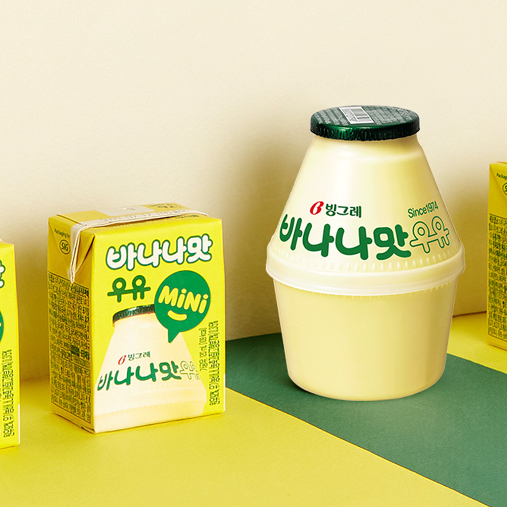 [Binggrae] Banana Flavored Milk Mini 24 Pack – Korea’s Must-Try ...