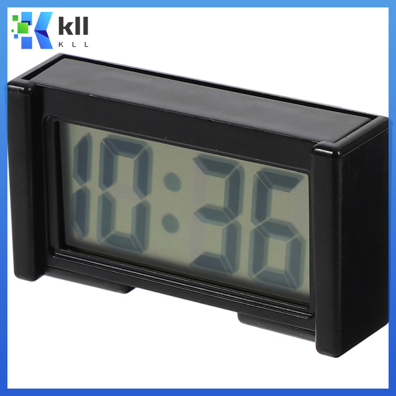 Decorative Clock Car Electronic Watch Digital Calendar Alarm Mini ...