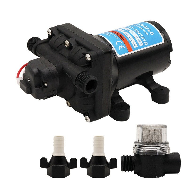 4-cavity Reciprocating Diaphragm Pump Self-Absorbent Pump Micro DC High ...