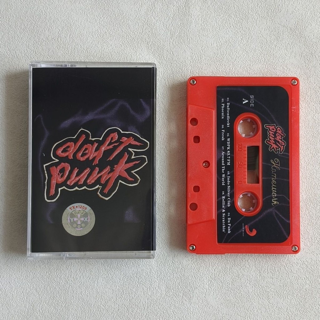 Cassette Daft Punk Homework tape A0218 In Stock | Shopee Malaysia