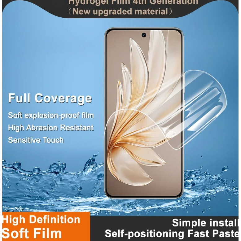 For VIVO V50 V40e V40 V30 Y200 Pro 4G 5G Hydrogel Film 4th Full Coverage Screen Protector Front ...