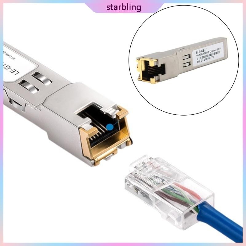 Star RJ45 SFP Module Gbic 10 100 1000 Connector Gigabit Ethernet Port ...