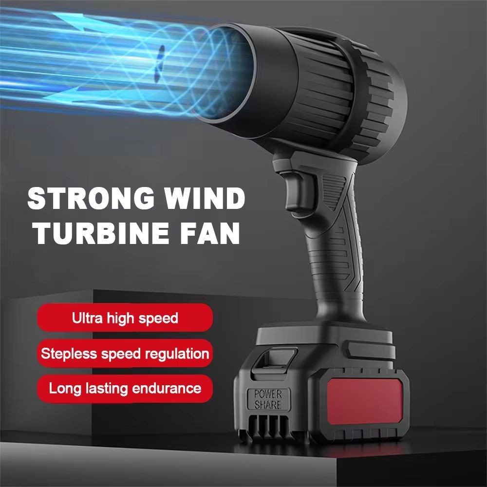 130000PRM High Power Electric Turbo Fan Portable Lithium Violent Water ...