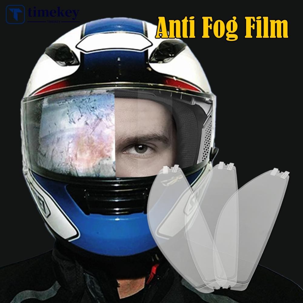 TIMEKEY Universal Anti Fog Motorcycle Helmet Visor Film for AGV K5 K3SV ...