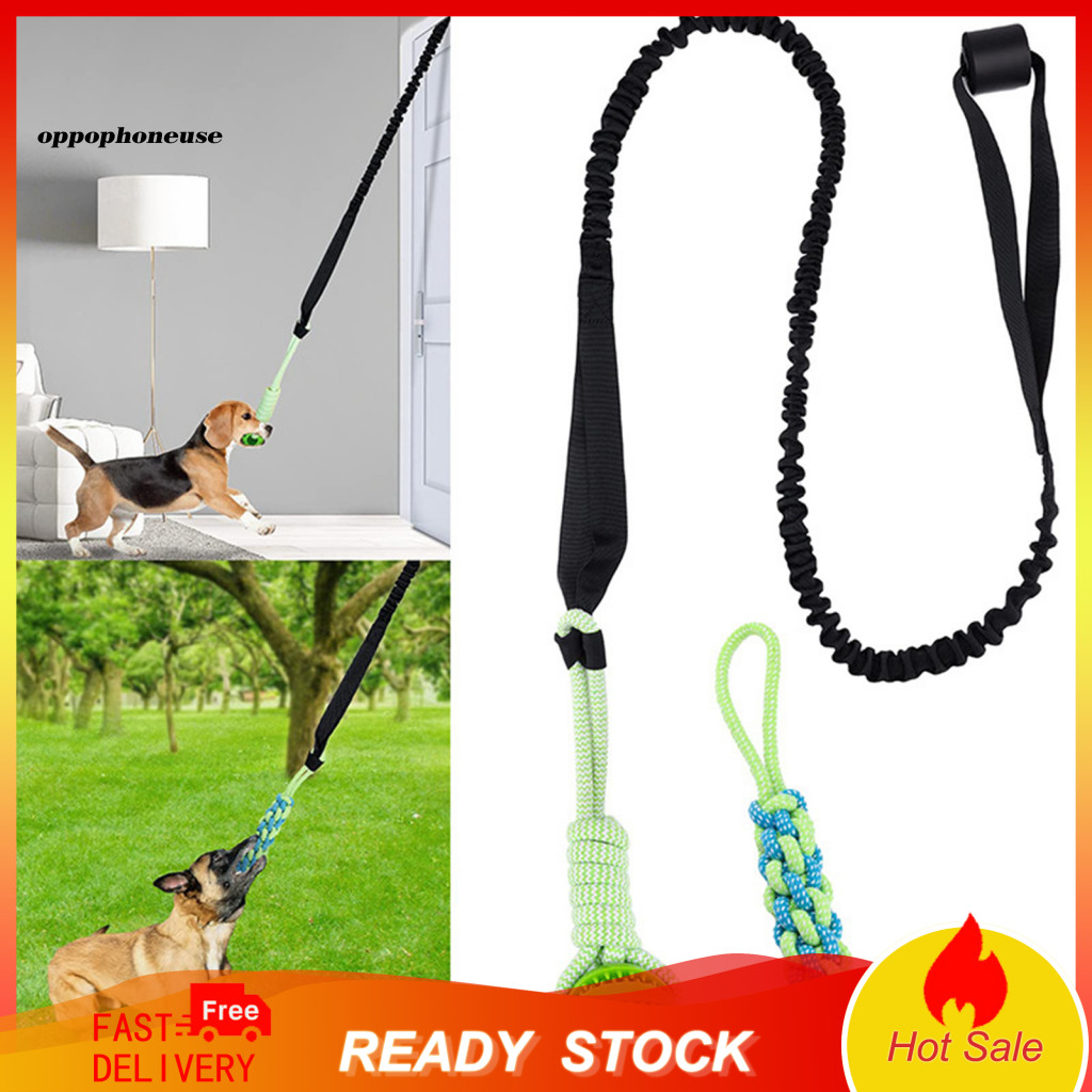 OPPO Tug Boat Toy for Active Dogs Safe Dog Entertainment Toy Bungee Tug ...