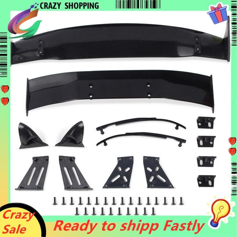 for 1/10 RC Racing Drift Car Rear Wings Drift Road Body Spoiler Wing ...