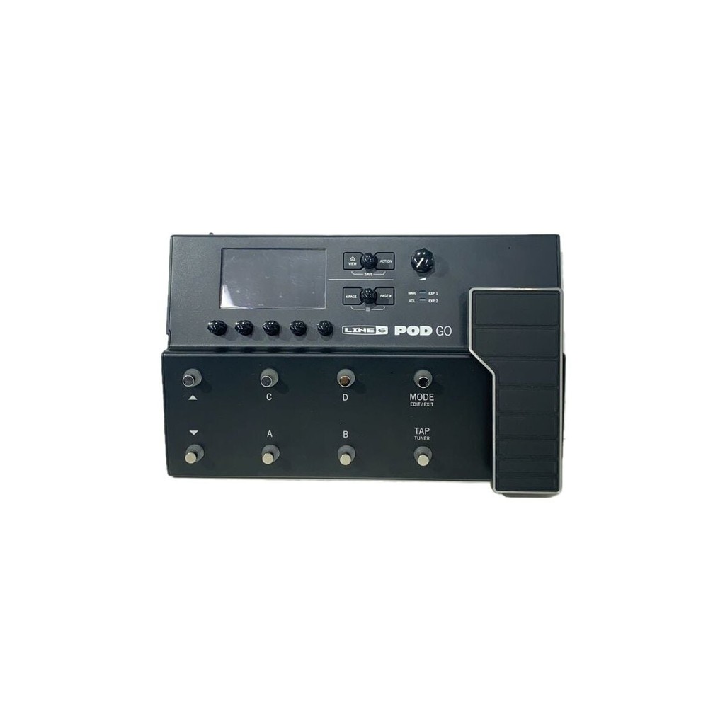 Line6 POD GO POD GO/Multi-effector/Box, explanation, adapter, USB cable ...