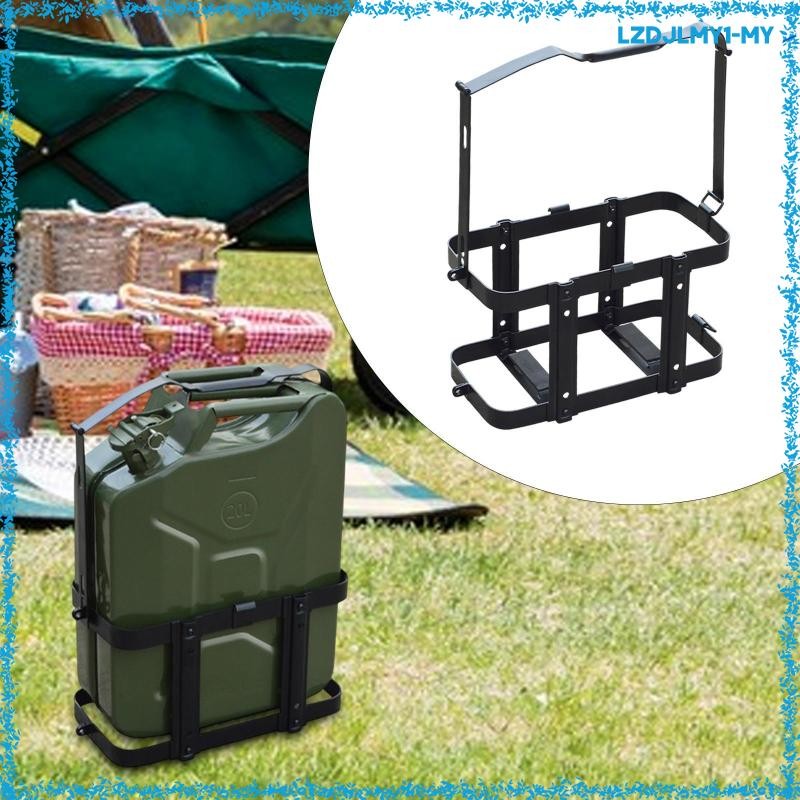 [LzdjlmybeMY] Jerry Gas Can Holder Rack Detachable Car Oil Drum Fixed ...