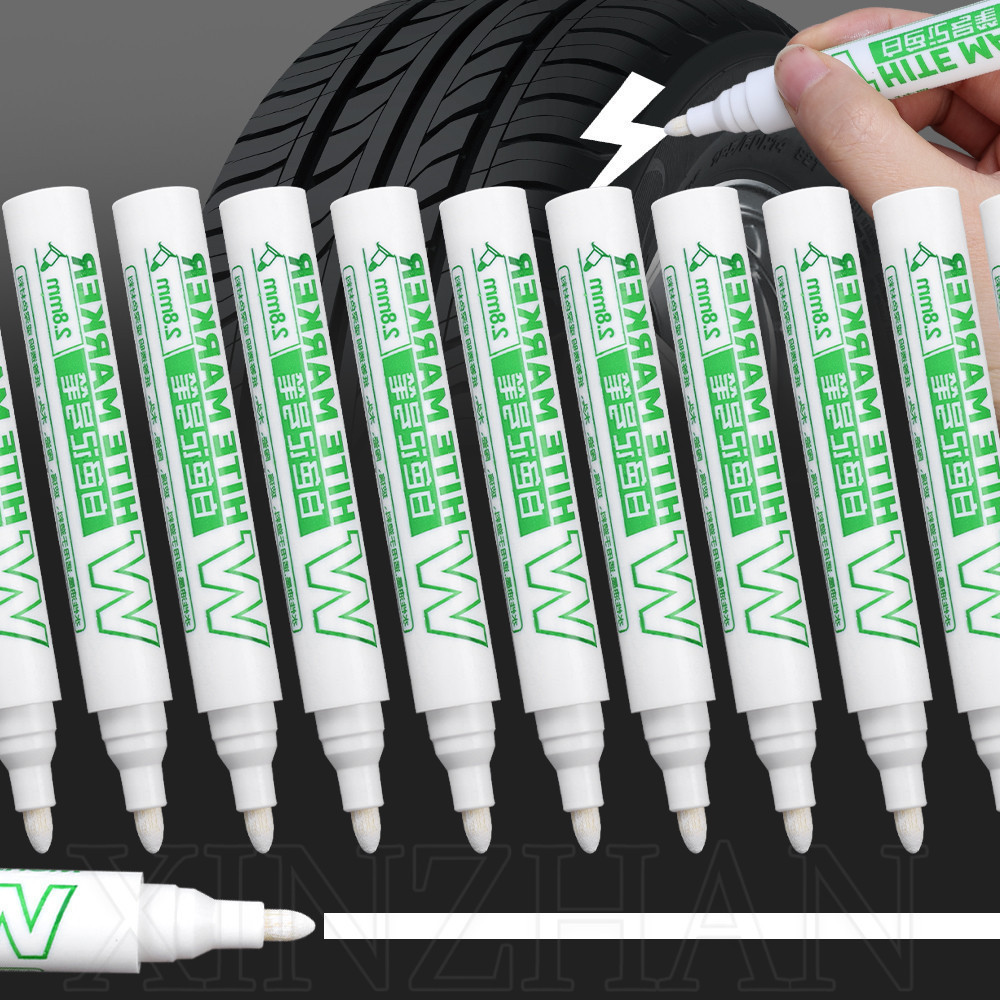 Waterproof White Marker Pen - 5MM Paint Painting Markers - Student Art ...