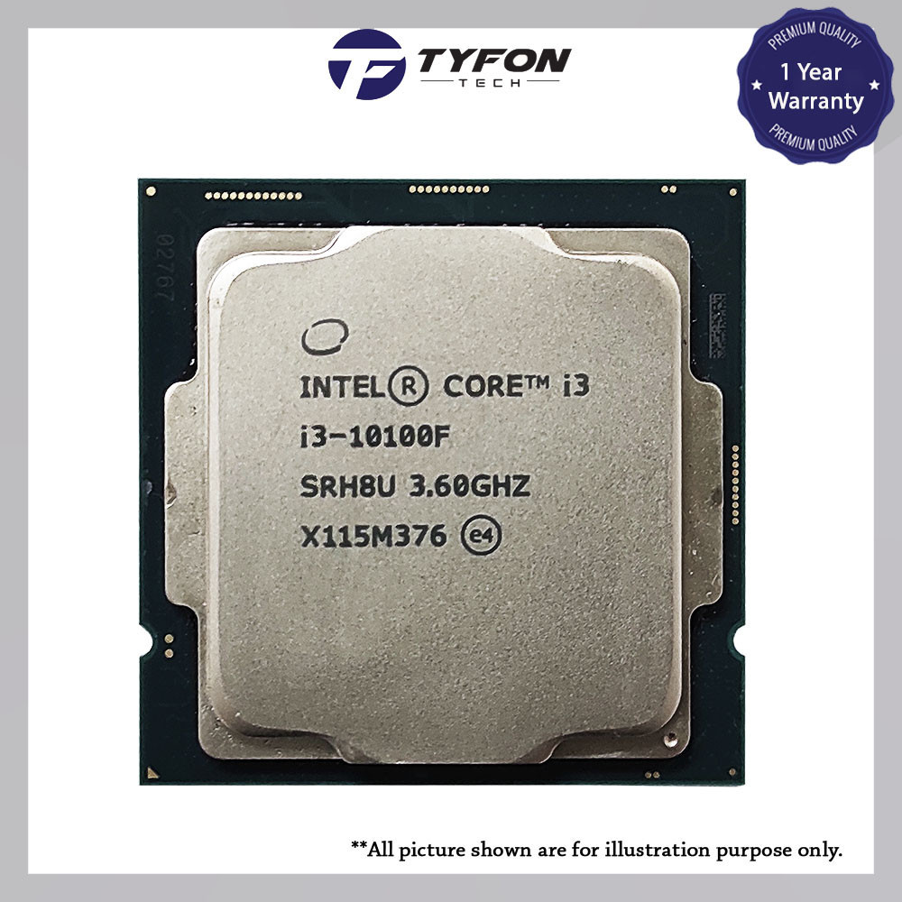 Intel Core i3-10100F Desktop Processor (6M Cache, up to 3.60 GHz ...