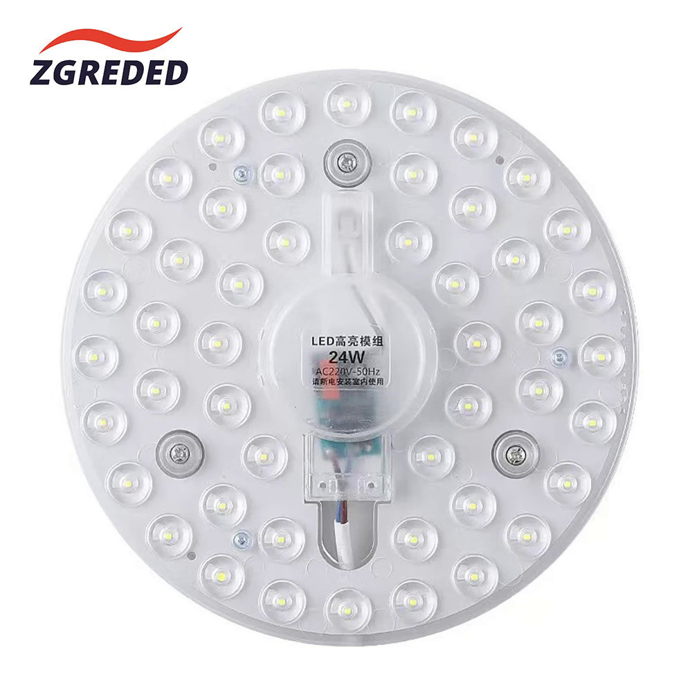 LED Panel Light Ceiling Light Replacement LED Module 220V Round Lamp Board 12W 18W 24W 36W 48W ...